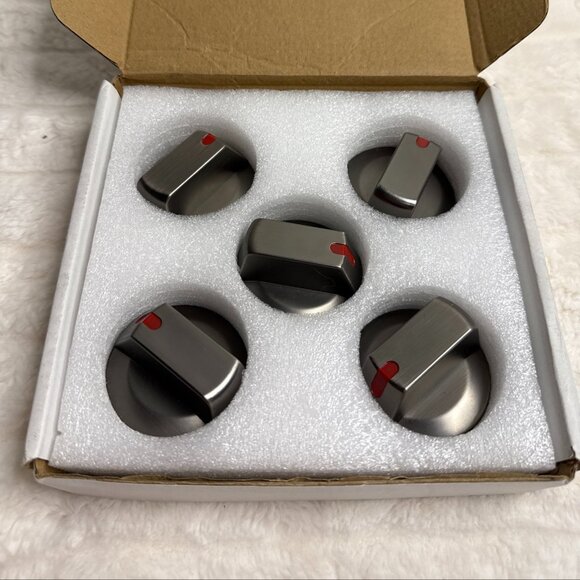 Generic | Kitchen | Universal Gas Stove Control Knobs Stainless Steel ...